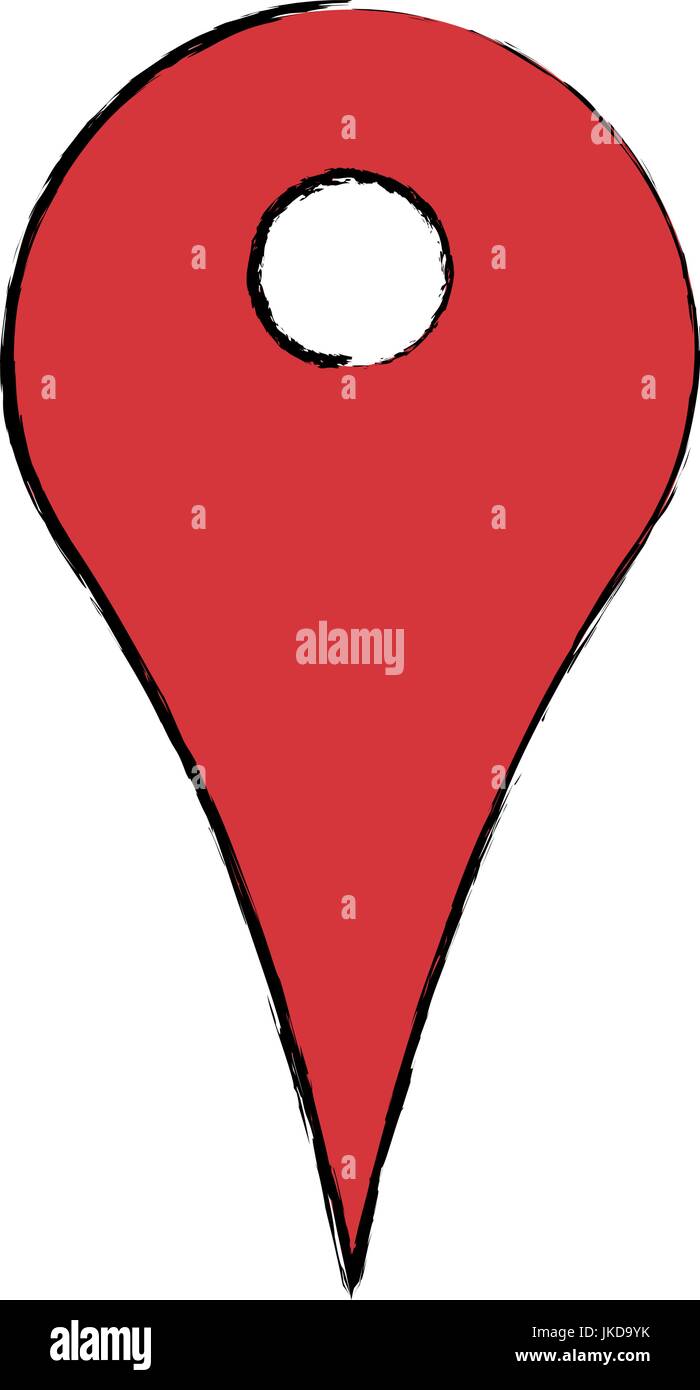 pointer map navigation gps guide app Stock Vector Image & Art - Alamy