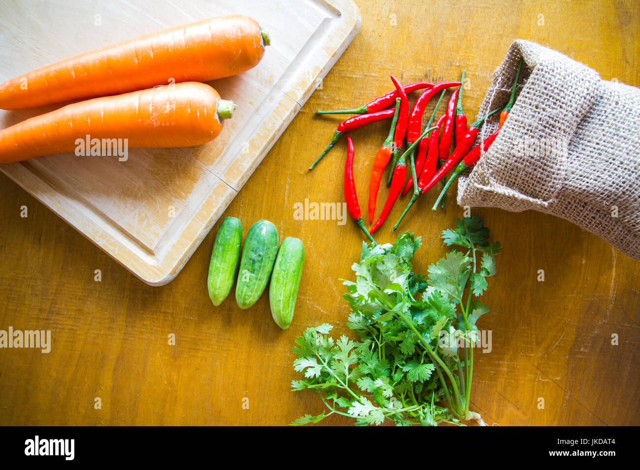 Top view fresh carrot hi-res stock photography and images - Alamy