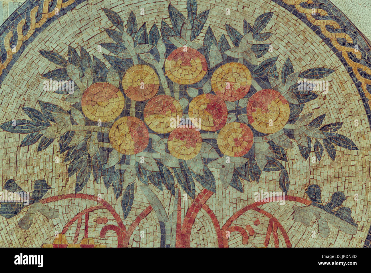 in jordan the antique ceramic roman decorative mosaic like background ...