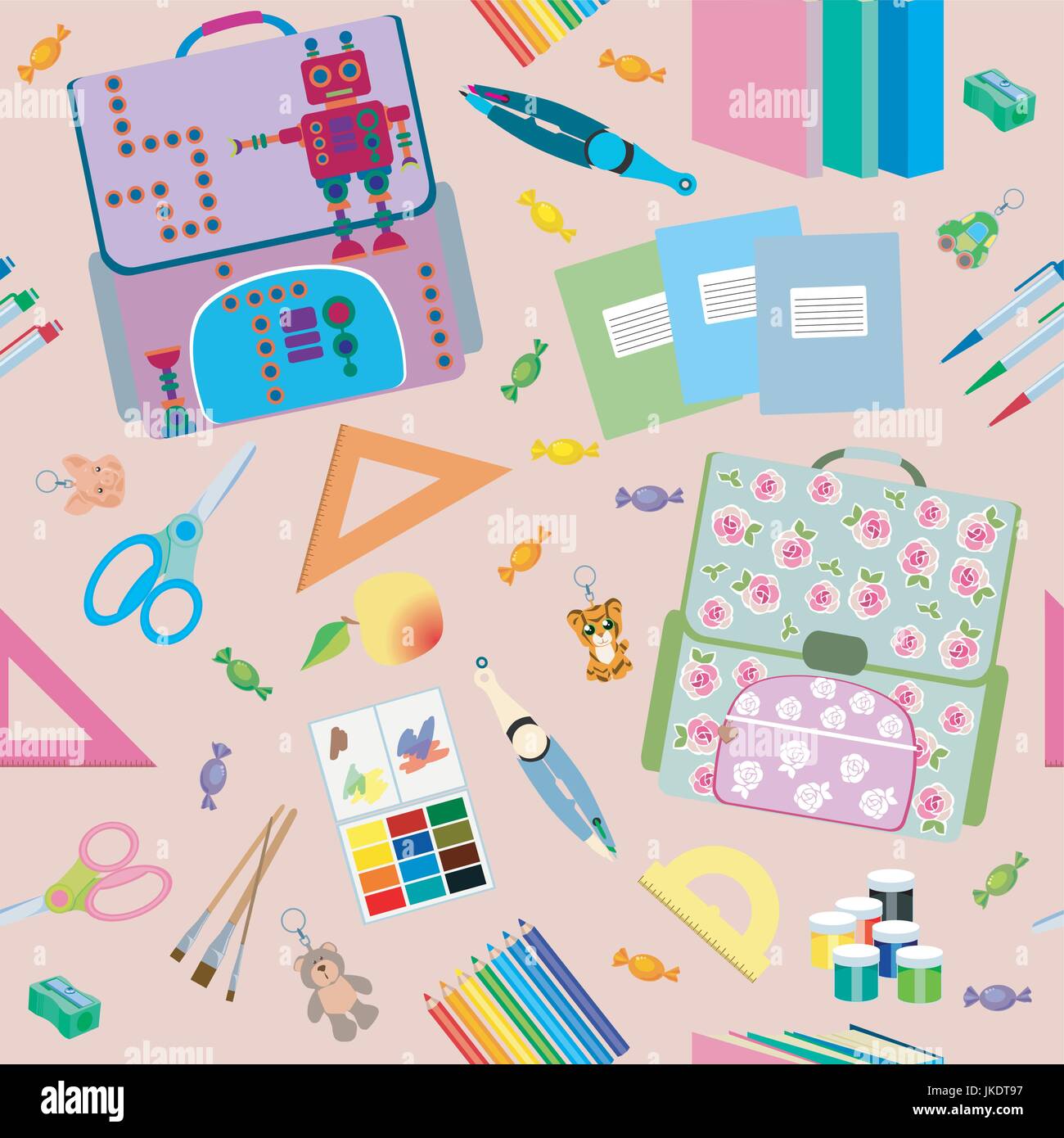 School kids sweets Stock Vector Images - Alamy