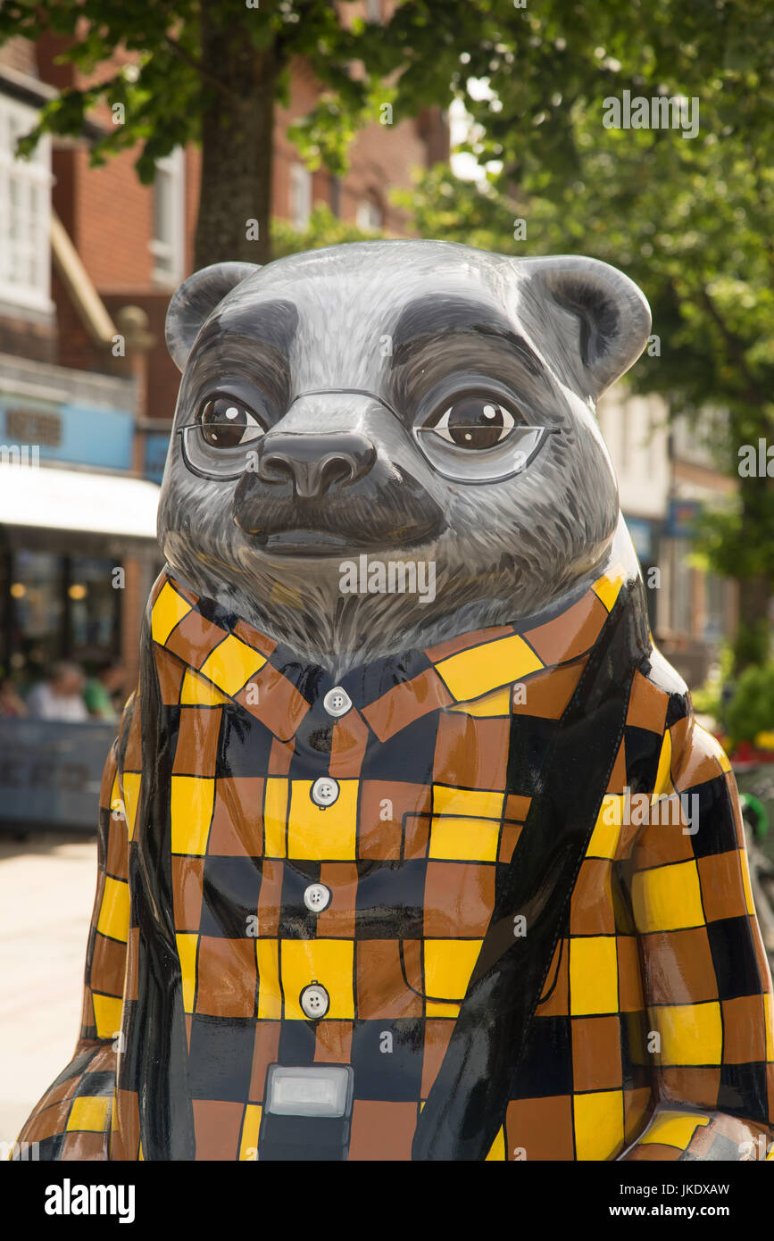 The Big Sleuth, Birmingham, Grandpa Bear Solihull, Summer 2017 Stock ...