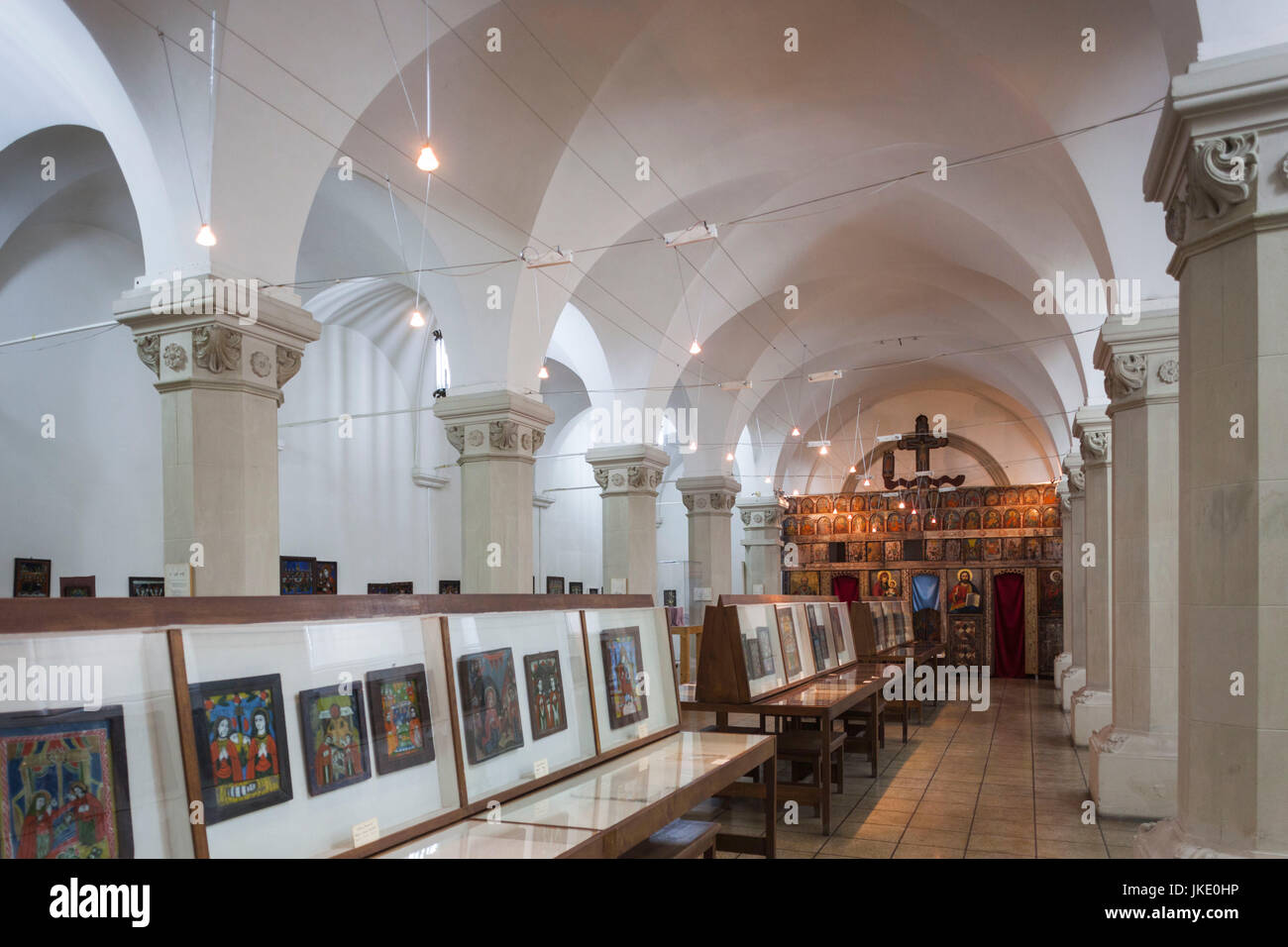 Romania, Bucharest, Museum of the Romanian Peasant, religious history ...