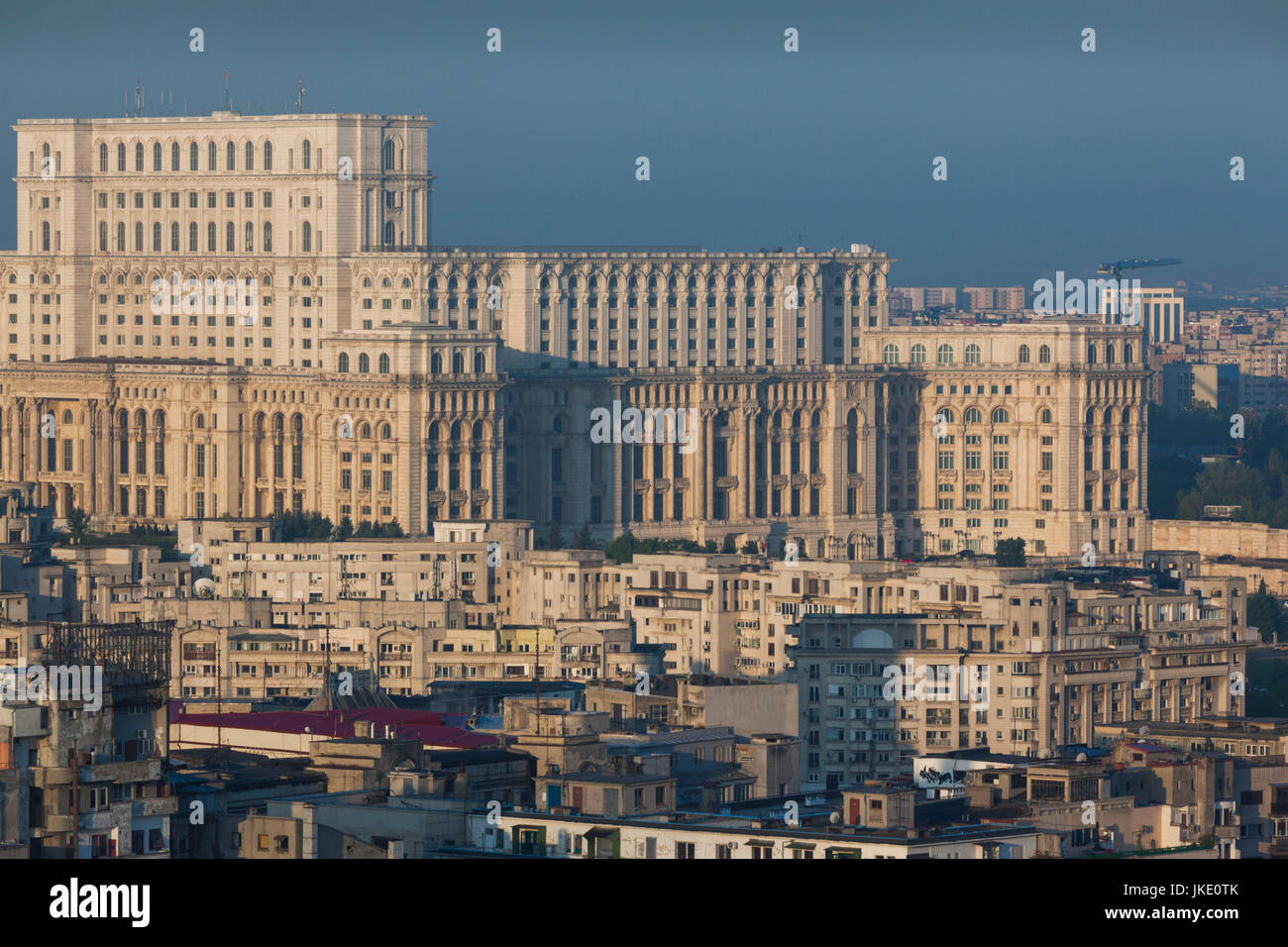 Romania, Bucharest, Palace of Parliament, world's second-largest ...