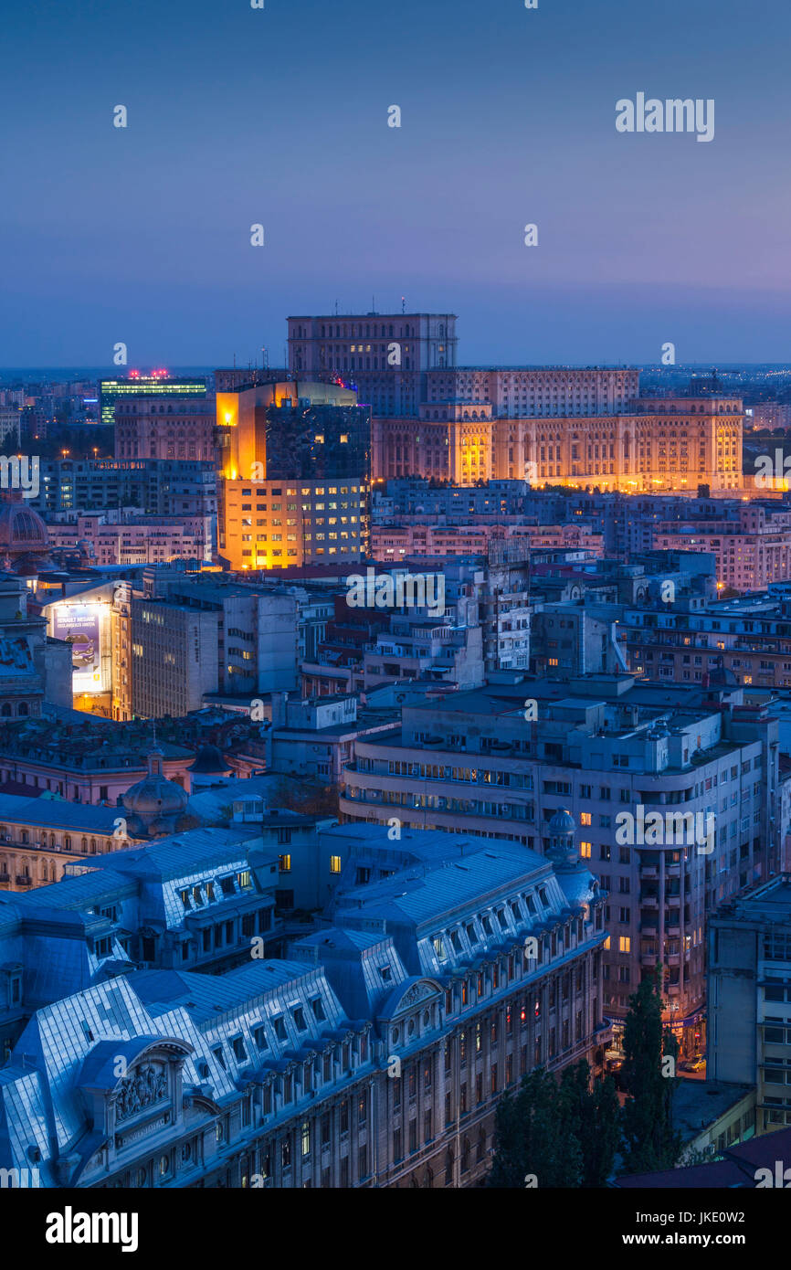 Romania, Bucharest, Palace of Parliament, world's second-largest ...