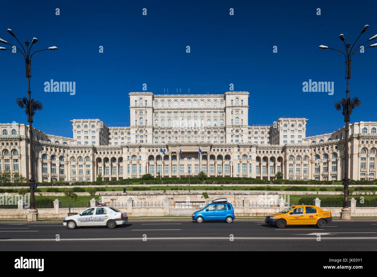Romania, Bucharest, Palace of Parliament, world's second-largest ...