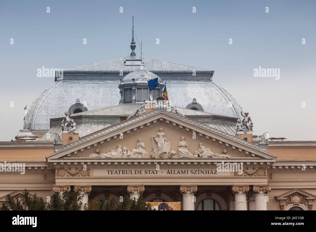 Romania, Crisana Region, Oradea, State Theater, exterior Stock Photo ...