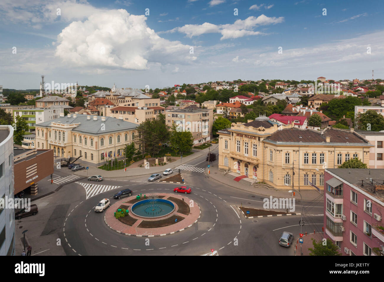 Romania, Danube River Delta, Tulcea, elevated city view Stock Photo - Alamy