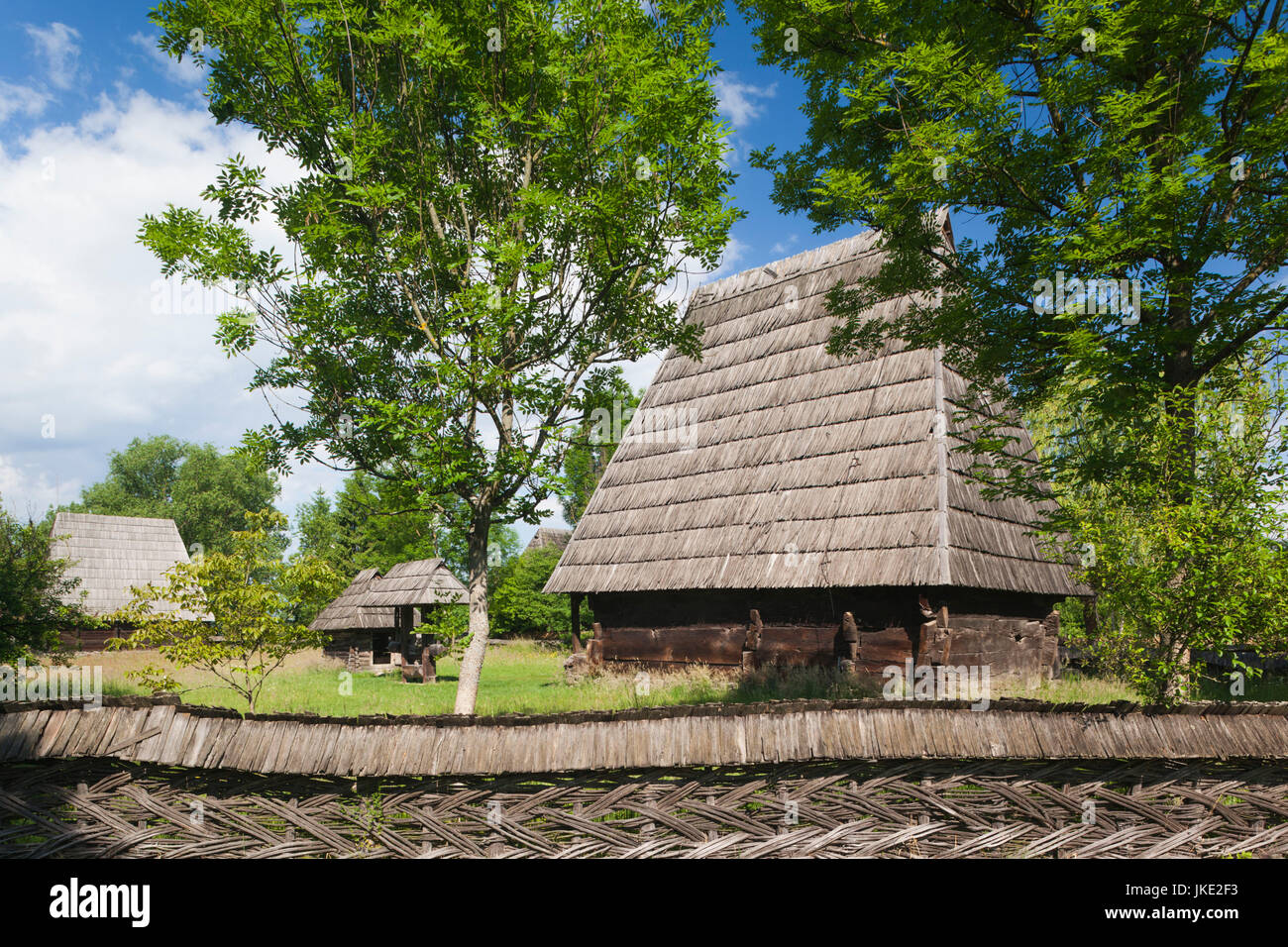 Romania, Maramures Region, Sighetu Marmatei, Maramures Village Museum ...