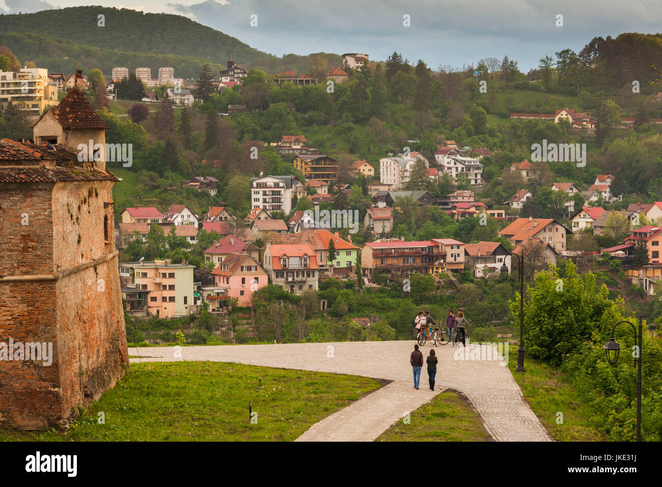 Romania, Transylvania, Brasov, Brasov Citadel, people Stock Photo - Alamy