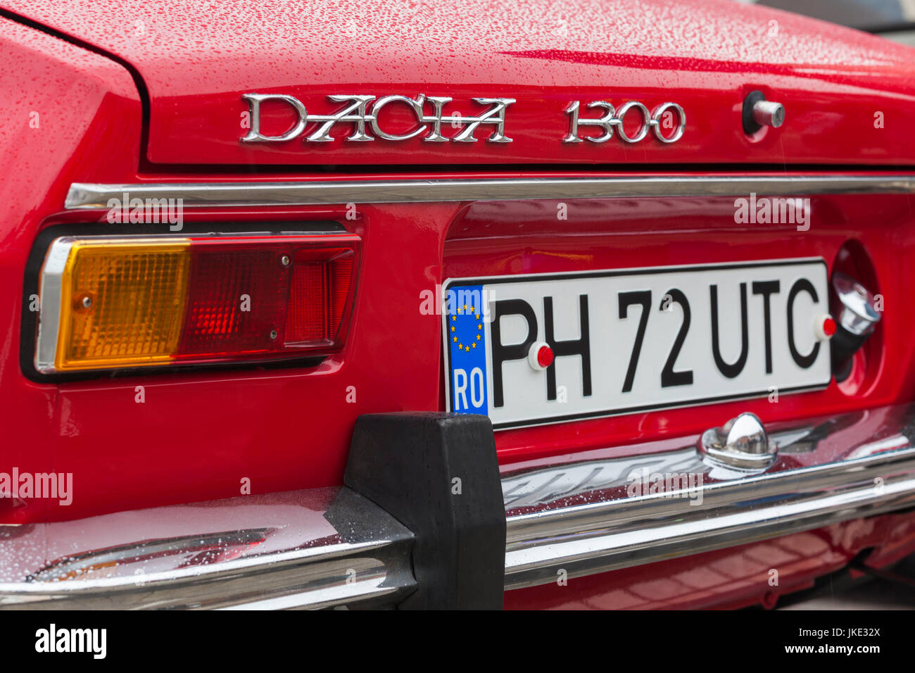 Antique car show of 1970s 1980s era romanian dacia cars hi-res stock ...