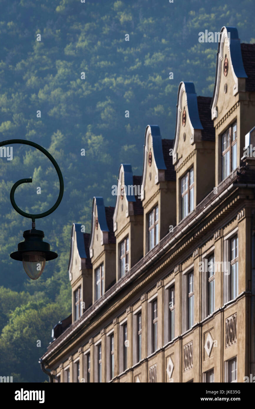 Romania, Transylvania, Brasov, building detail Stock Photo - Alamy