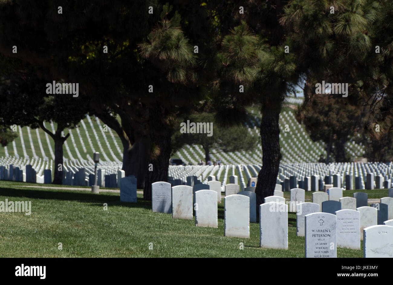 Fort Rosecrans National Cemetery Stock Photos & Fort Rosecrans National ...