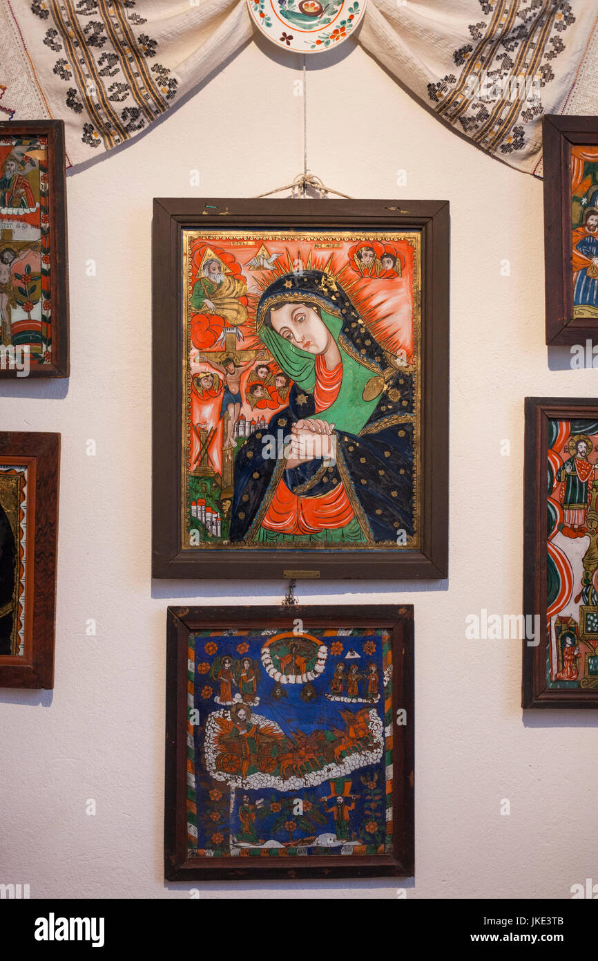 Romania, Transylvania, Sibiel, Zosim Oancea Icon Collection, Romania's ...