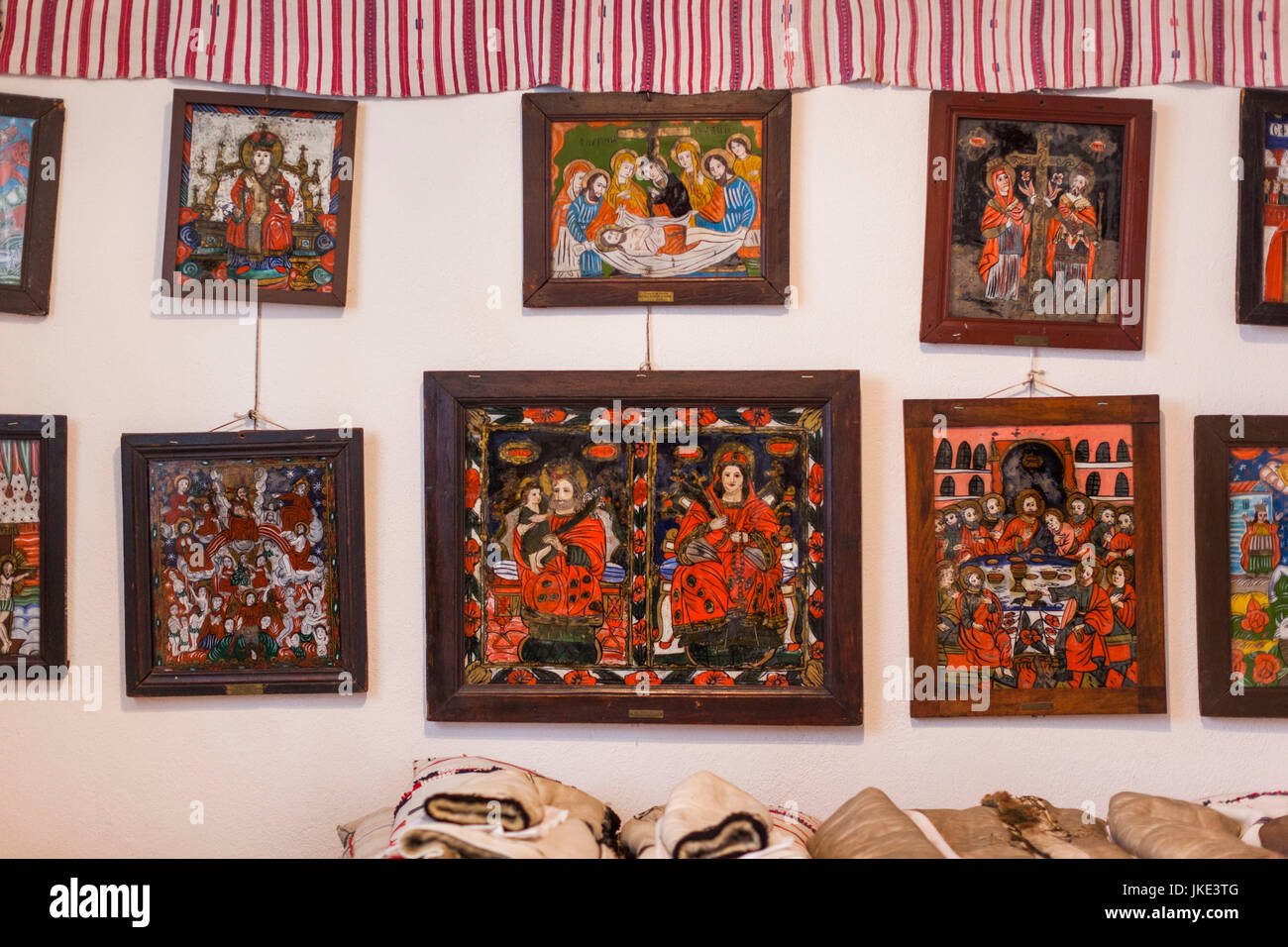 Romania, Transylvania, Sibiel, Zosim Oancea Icon Collection, Romania's ...