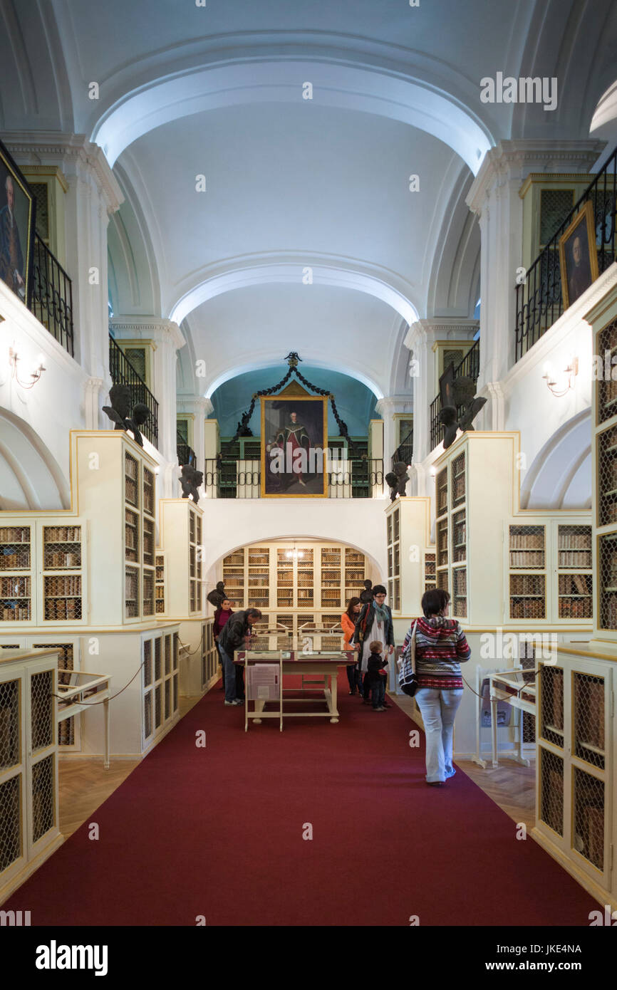 Romania, Transylvania, Targu Mures, Teleki Library, collection of over ...