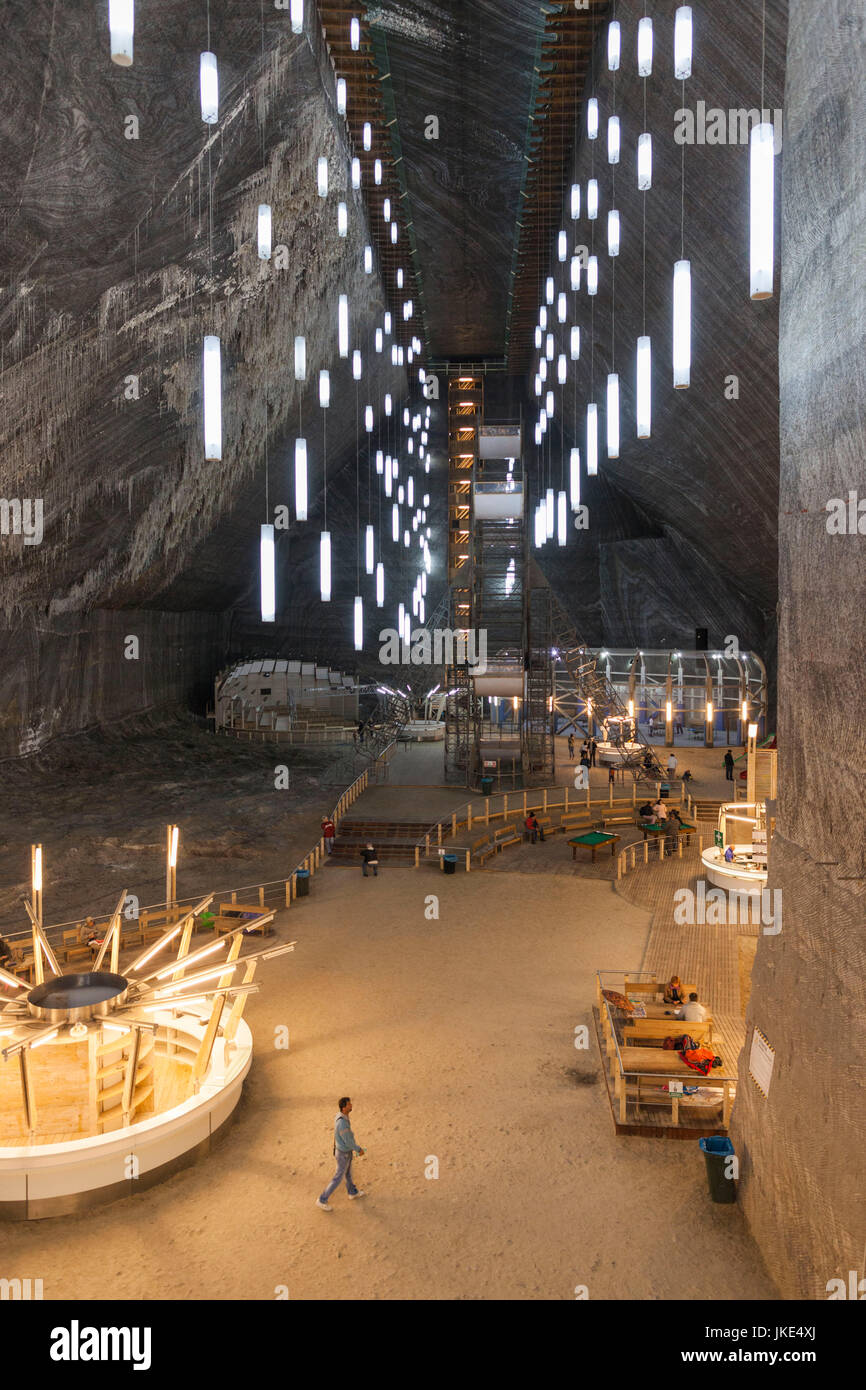 Romania, Transylvania, Turda, Turda Salt Mine, interior Stock Photo - Alamy