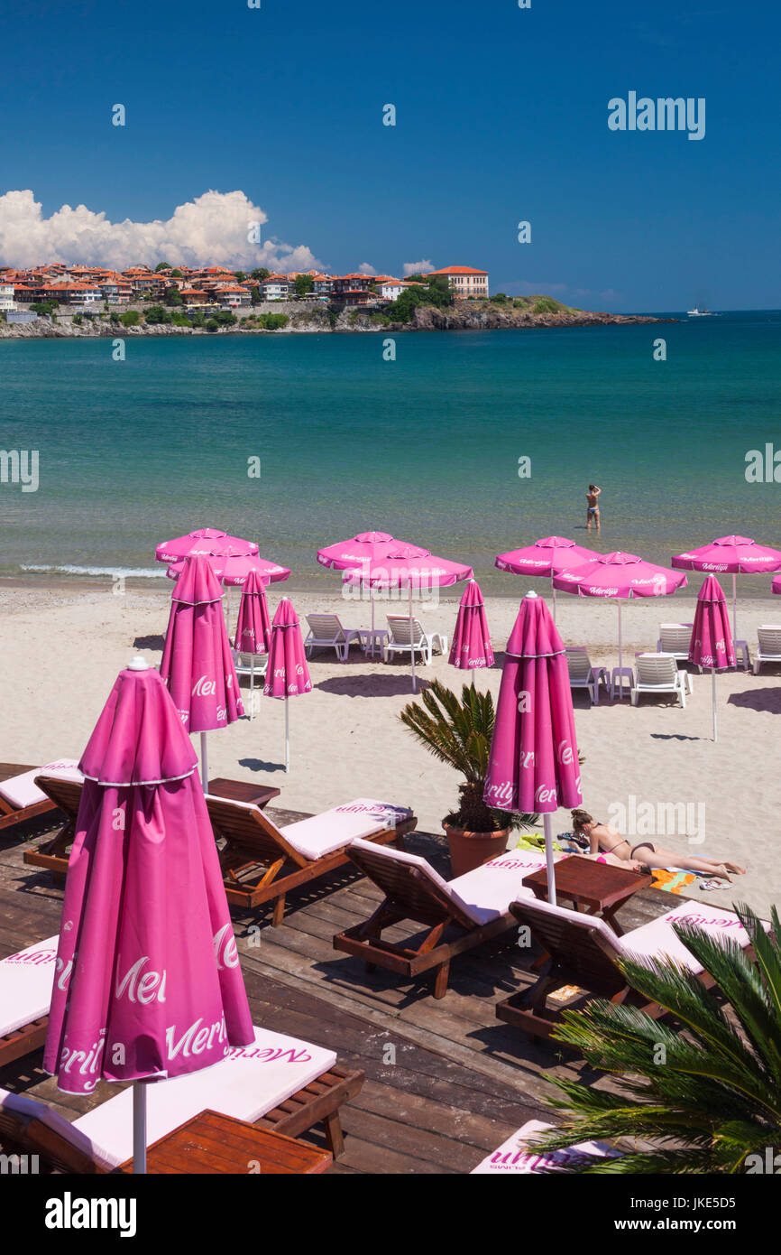 Sozopol central beach hi-res stock photography and images - Alamy