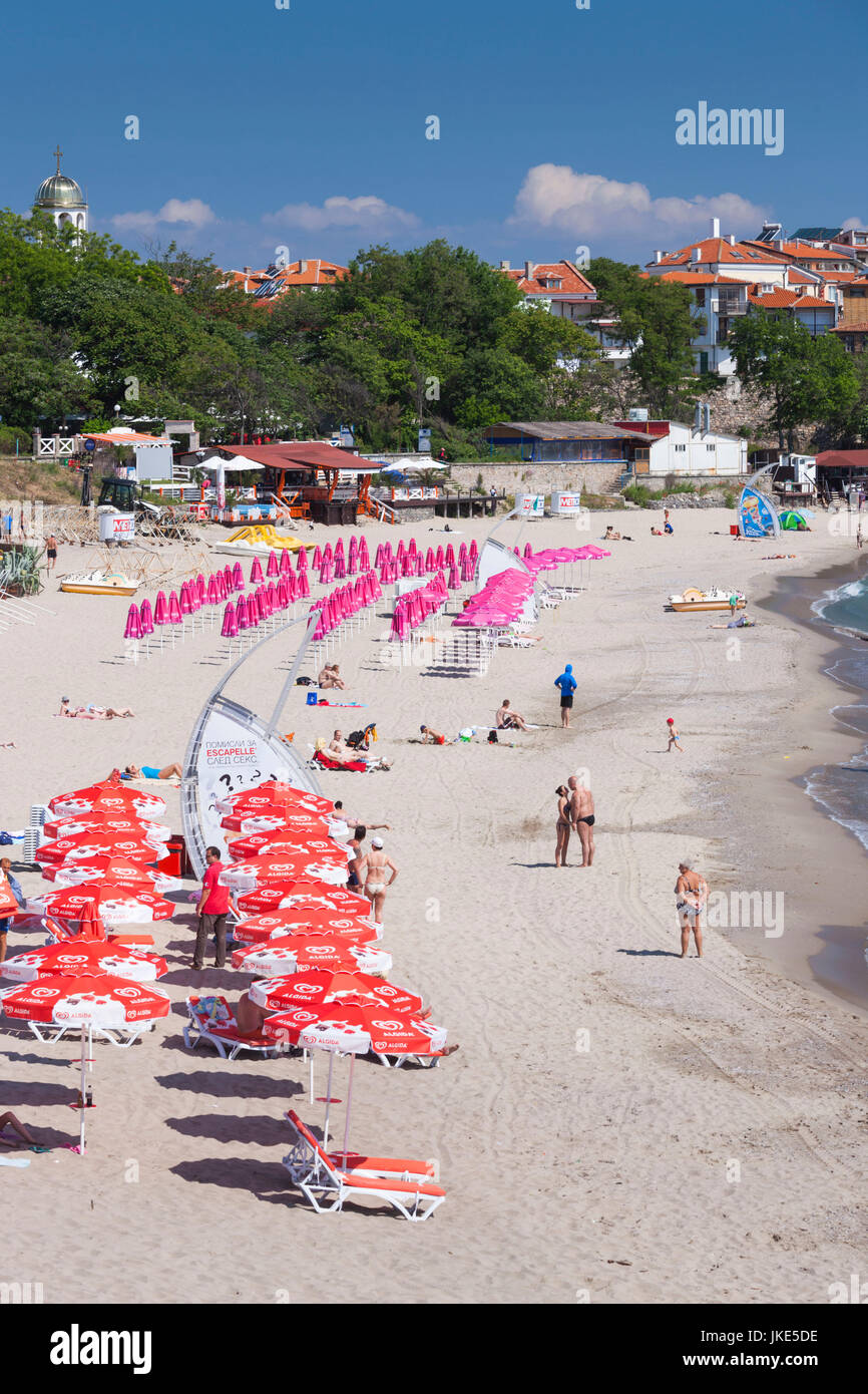 Sozopol central beach hi-res stock photography and images - Alamy