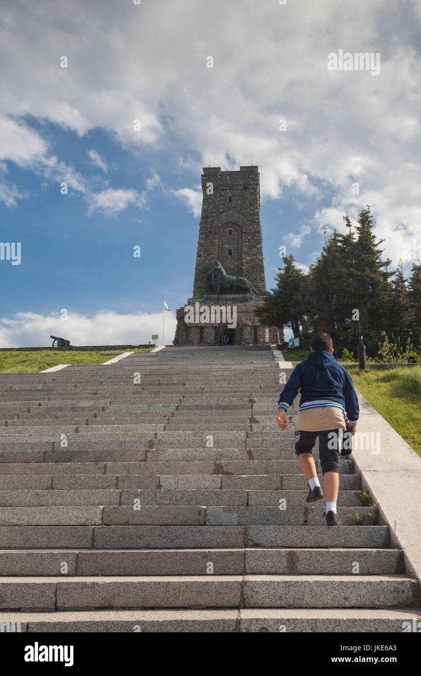 Bulgaria, Central Mountains, Shipka, Shipka Pass, Freedom Monument ...