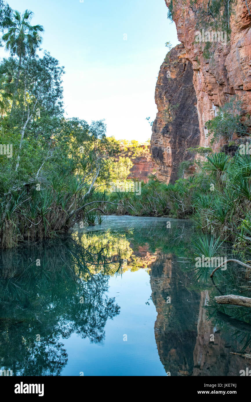 Lawn Hill Creek, Cascades, Boodjamulla National Park, Queensland ...