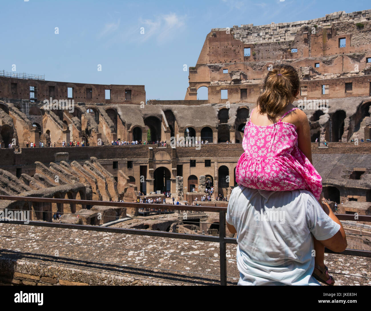 Family sightseeing rome hi-res stock photography and images - Alamy