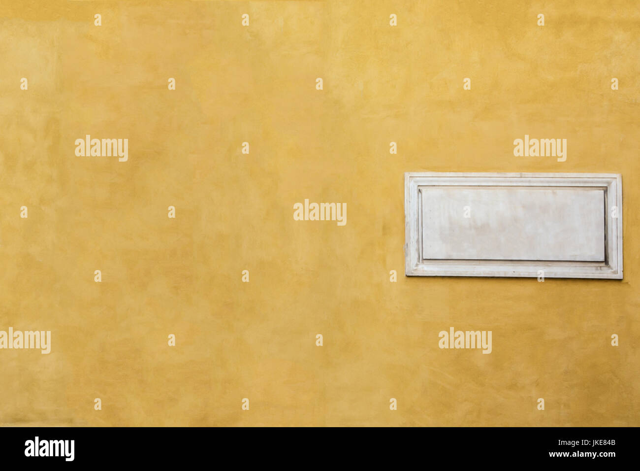 White marble classic blank nameplate with empty space for text and ...