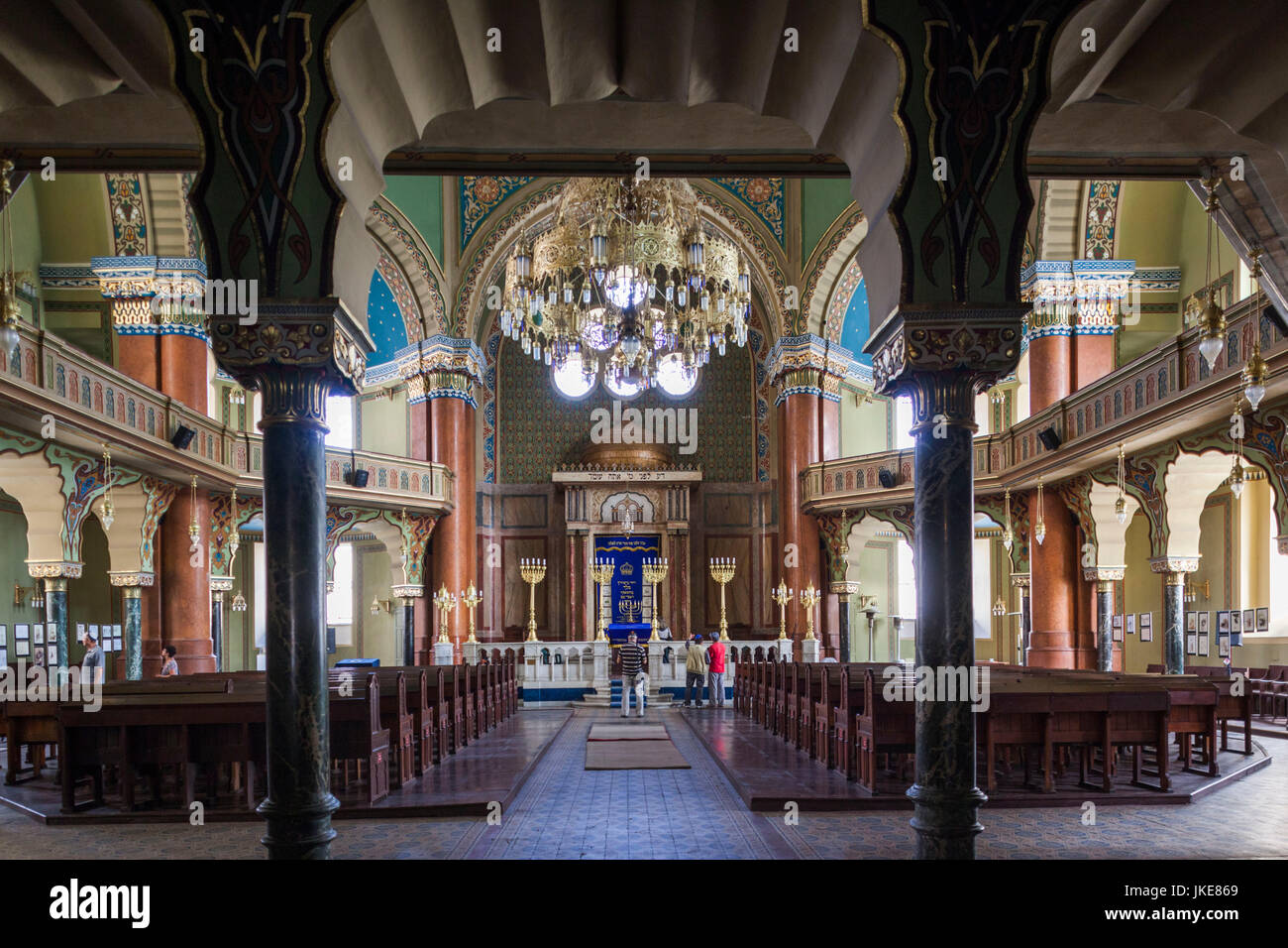 Bulgaria, Sofia, Sofia Synagogue, built 1909, second largest Sephardic Synagogue in Europe ...