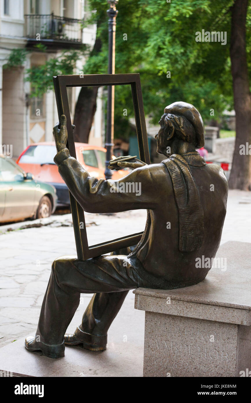 Bulgaria, Southern Mountains, Plovdiv, Old Plovdiv, sculpture of ...