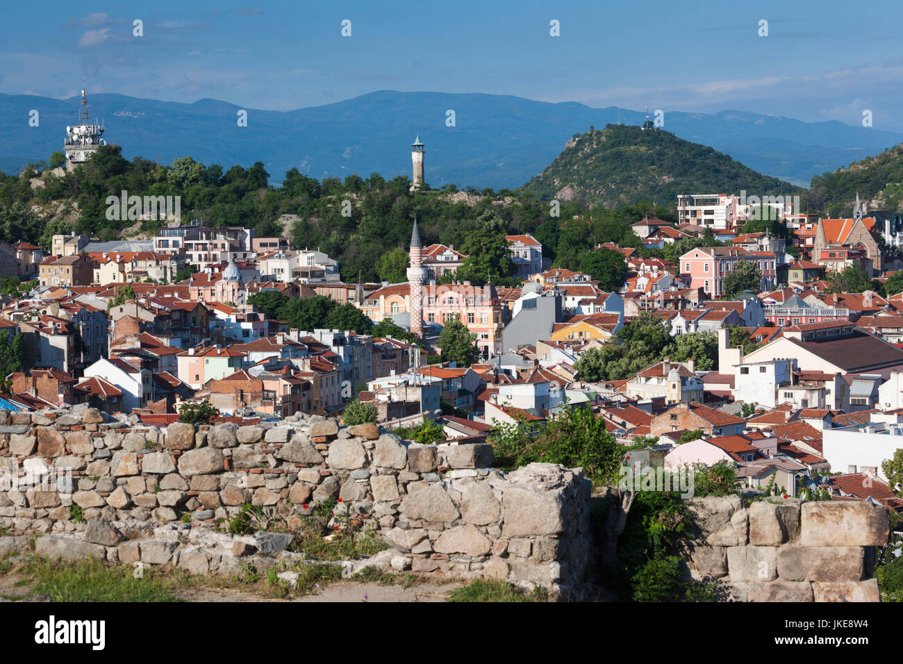 Elevated city view from nebet tepe hill hi-res stock photography and ...