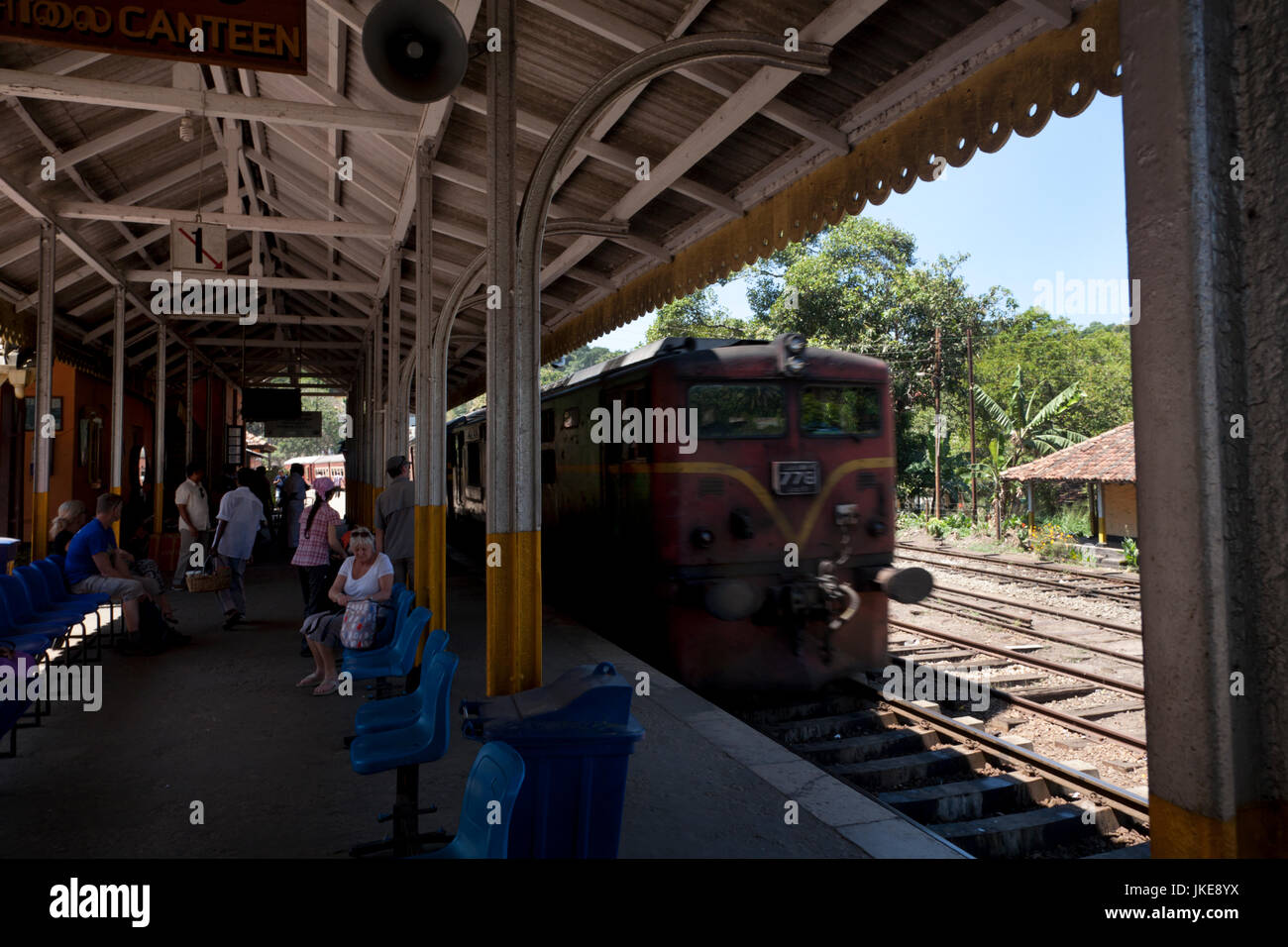 peradeniya junction station kandy central province sri lanka Stock ...