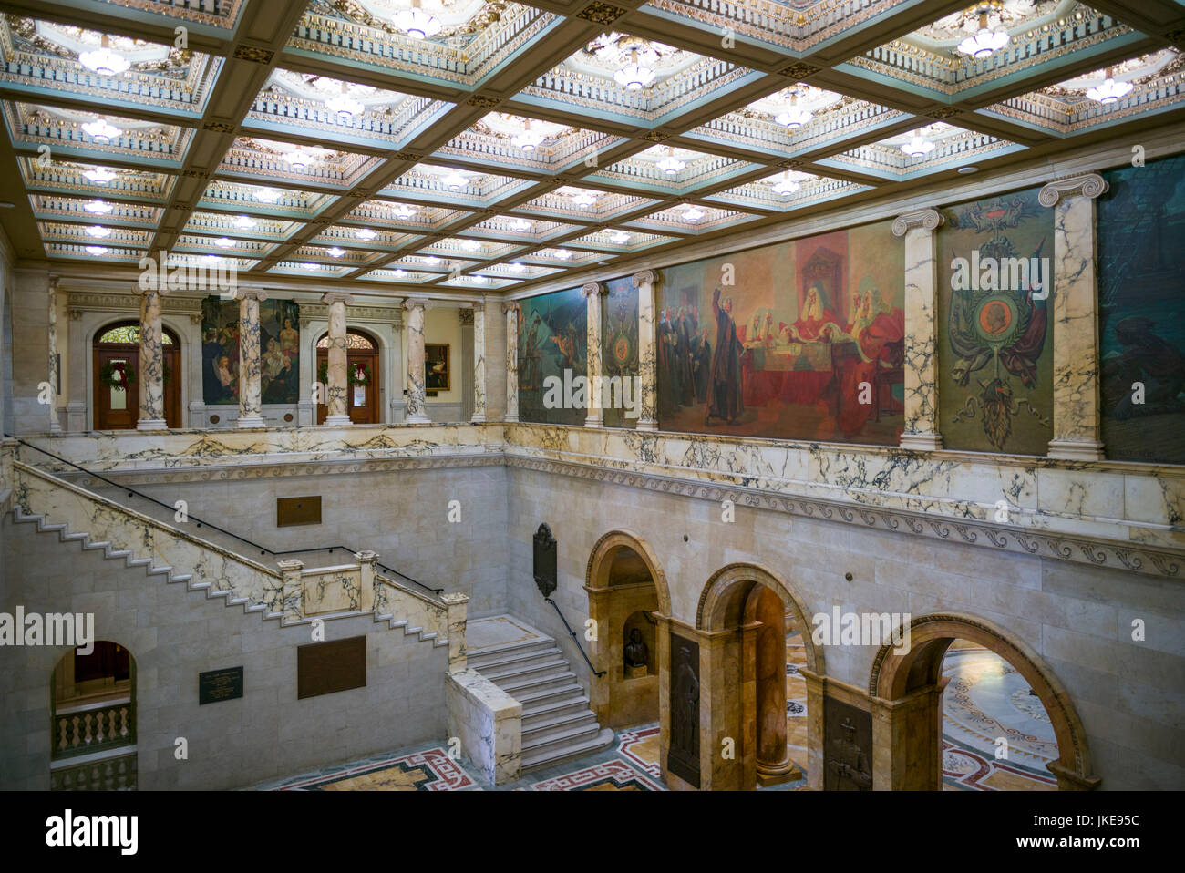 Massachusetts State House, Interior High Resolution Stock Photography ...
