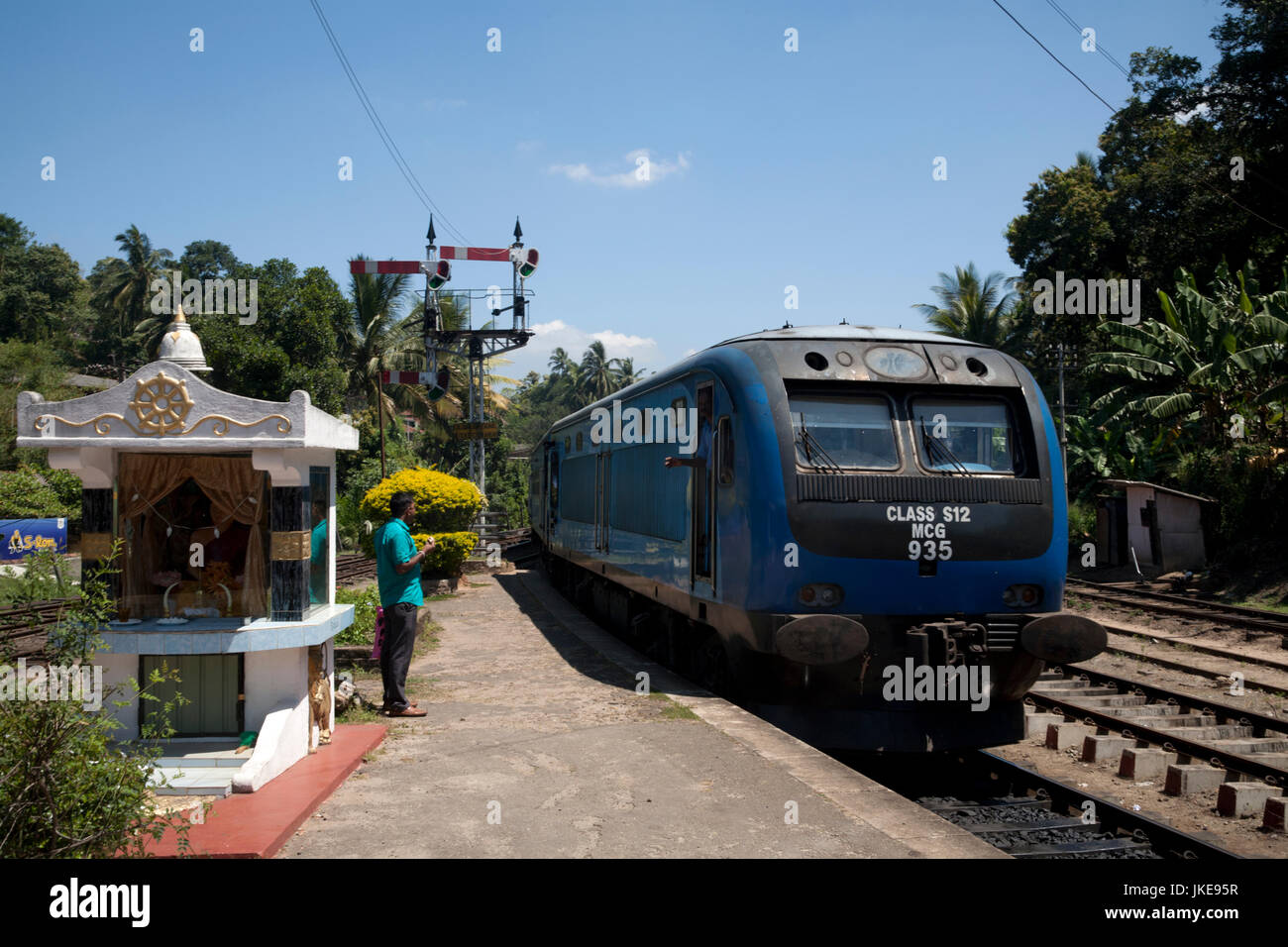 peradeniya junction station kandy central province sri lanka Stock ...
