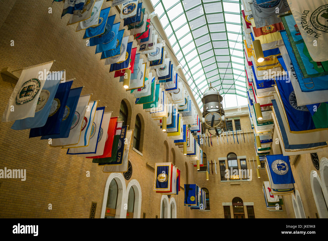 USA, Massachusetts, Boston, Massachusetts State House, The Hall of ...