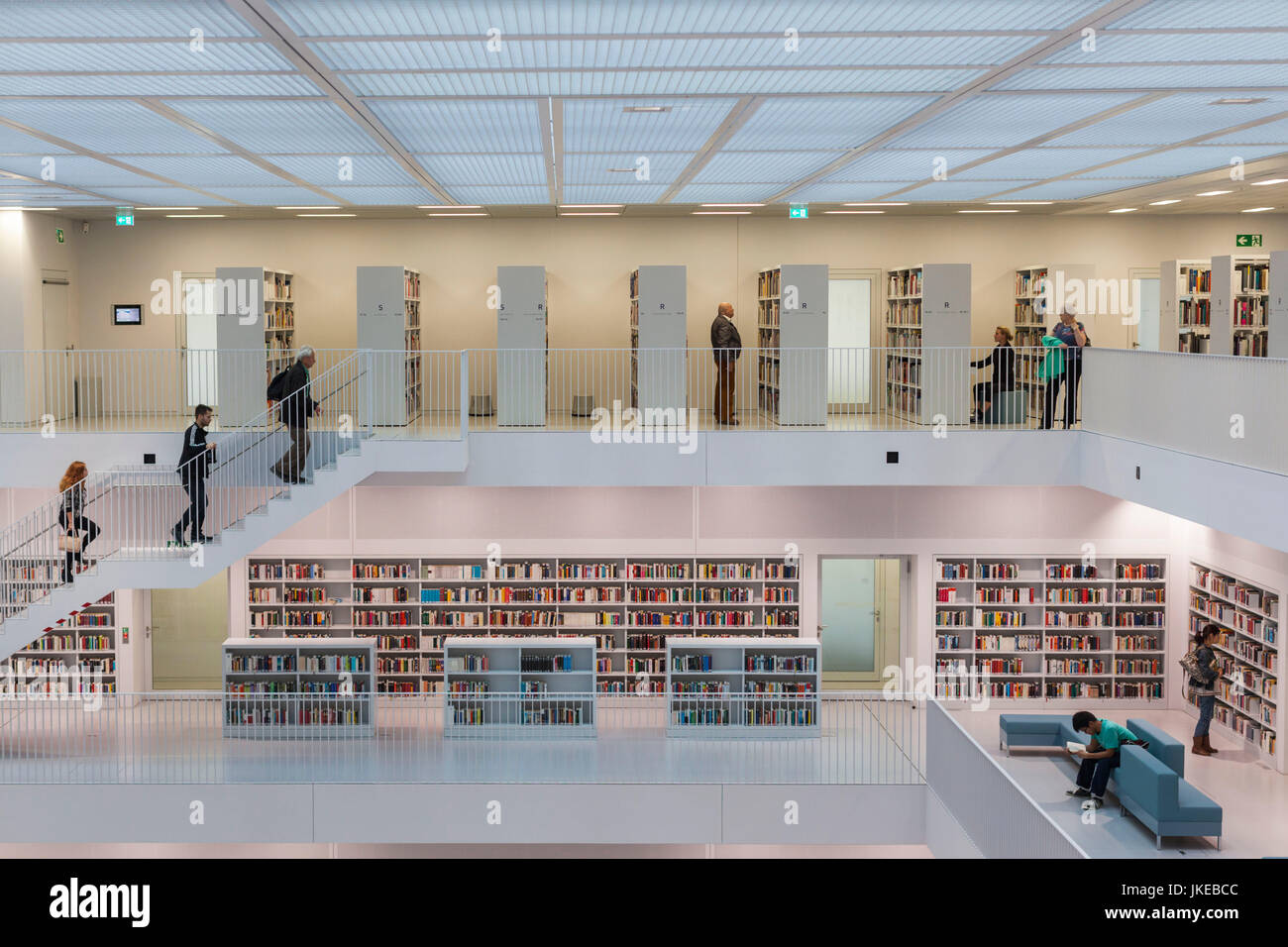 Stuttgart city library hi-res stock photography and images - Alamy