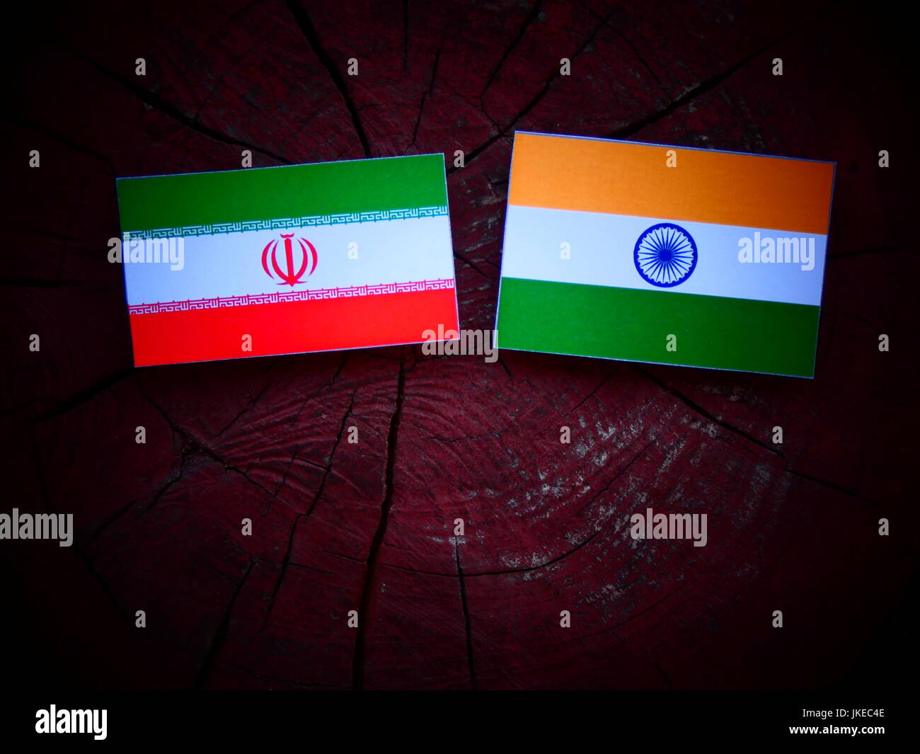 India iran flag waving hi-res stock photography and images - Alamy