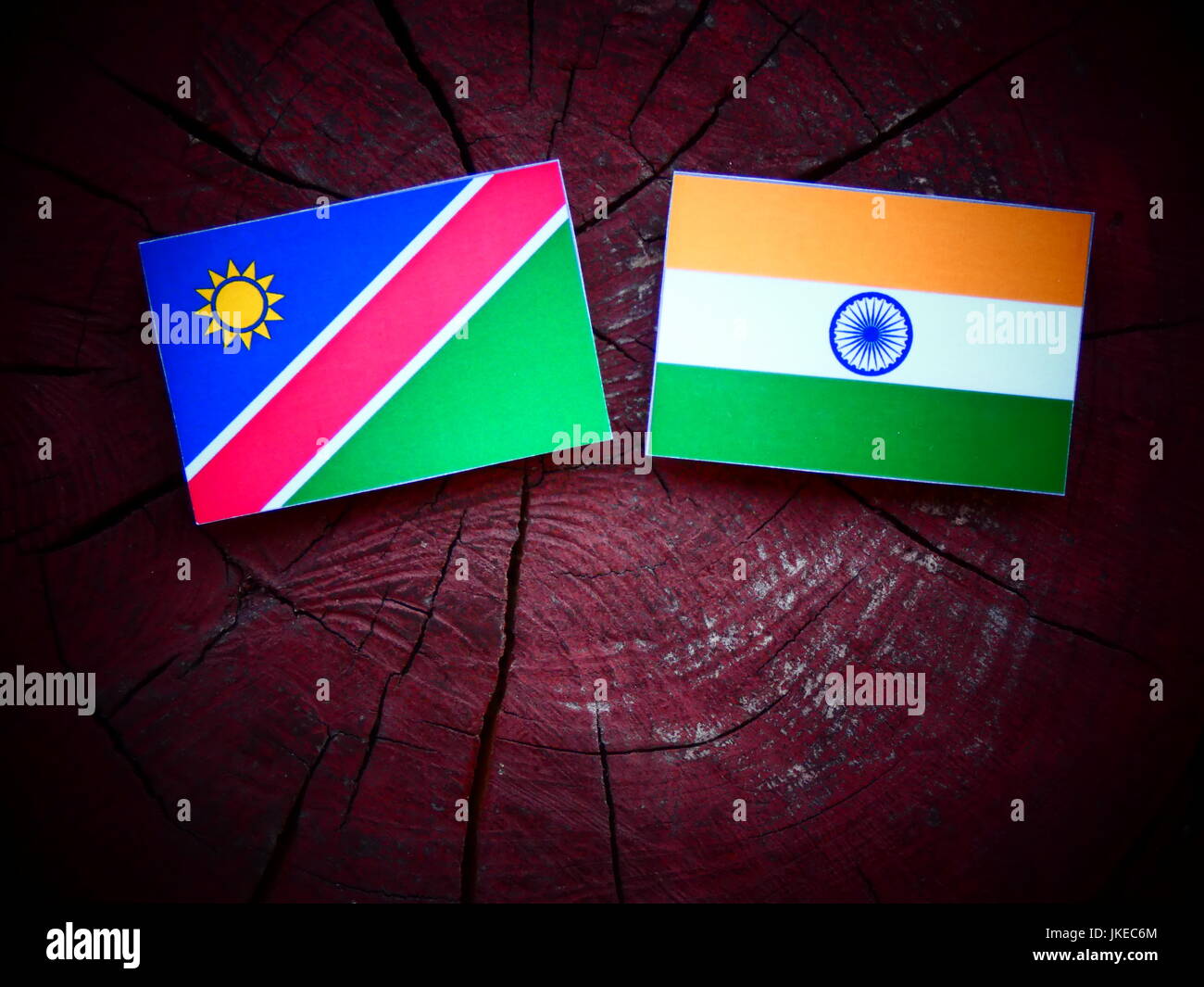 India namibia flag hi-res stock photography and images - Alamy