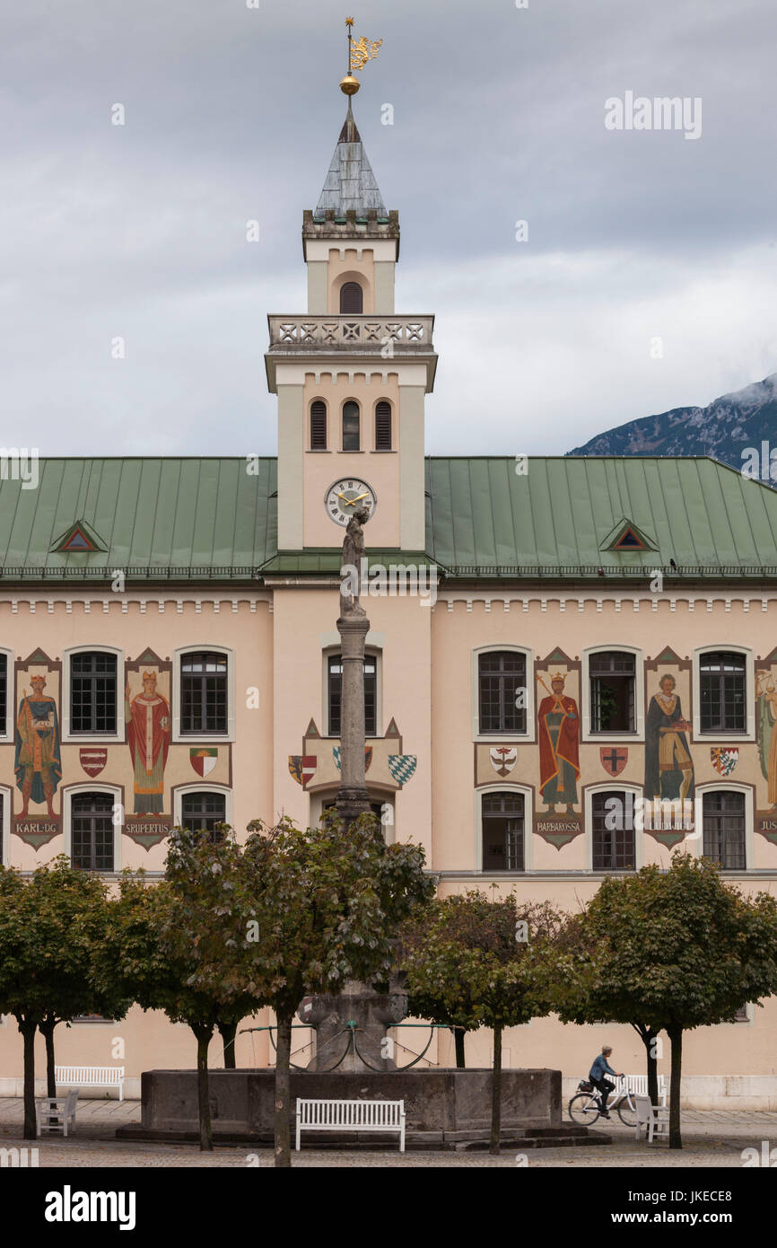 Germany, Bavaria, Bad Reichenhall, town hall Stock Photo - Alamy