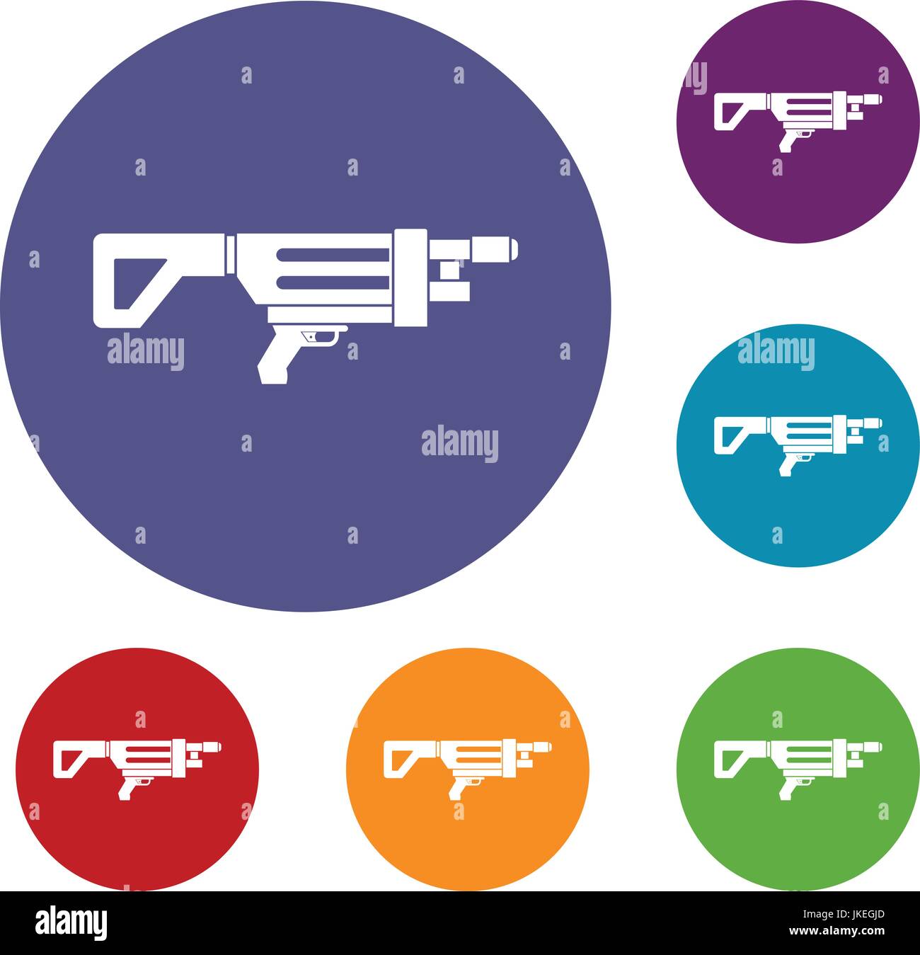 Gun pistol hi Stock Vector Images - Alamy