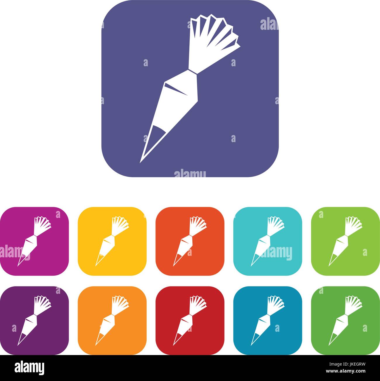 Piping bag Stock Vector Images - Alamy