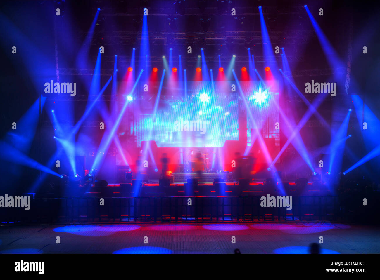 Backstage technical sound preparation big hi-res stock photography and ...