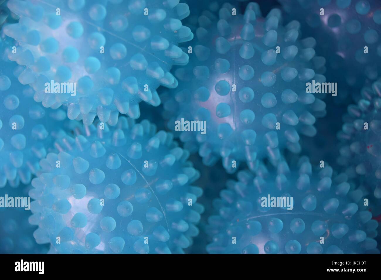 prickly balls, prickly ball, spikey balls, massage ball Stock Photo - Alamy