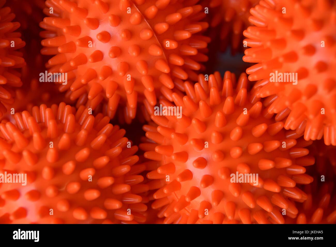 prickly balls, prickly ball, spikey balls, massage ball Stock Photo - Alamy
