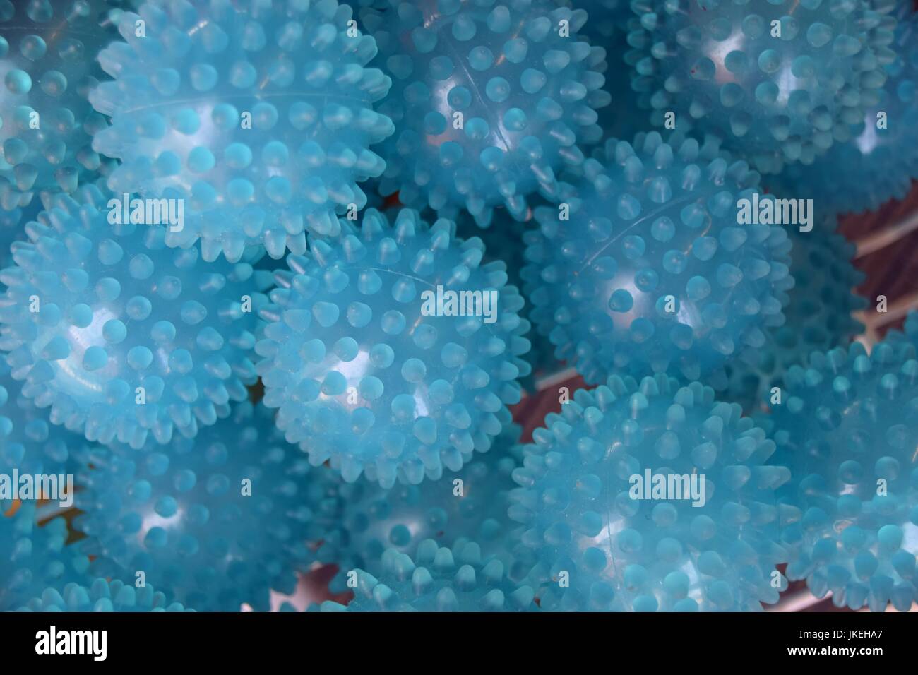 prickly balls, prickly ball, spikey balls, massage ball Stock Photo - Alamy