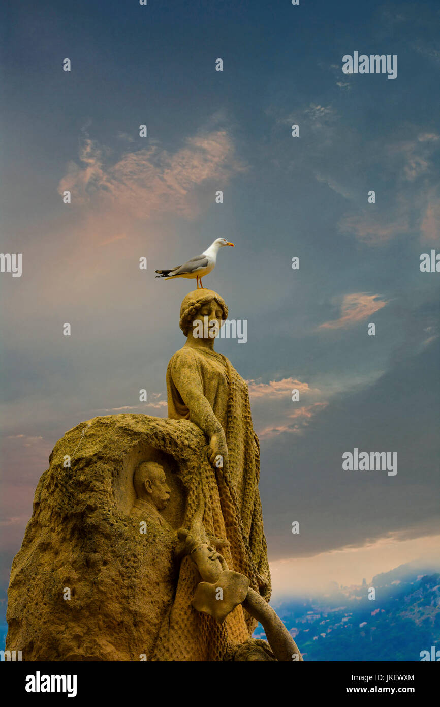Famous statue of Monaco Stock Photo - Alamy