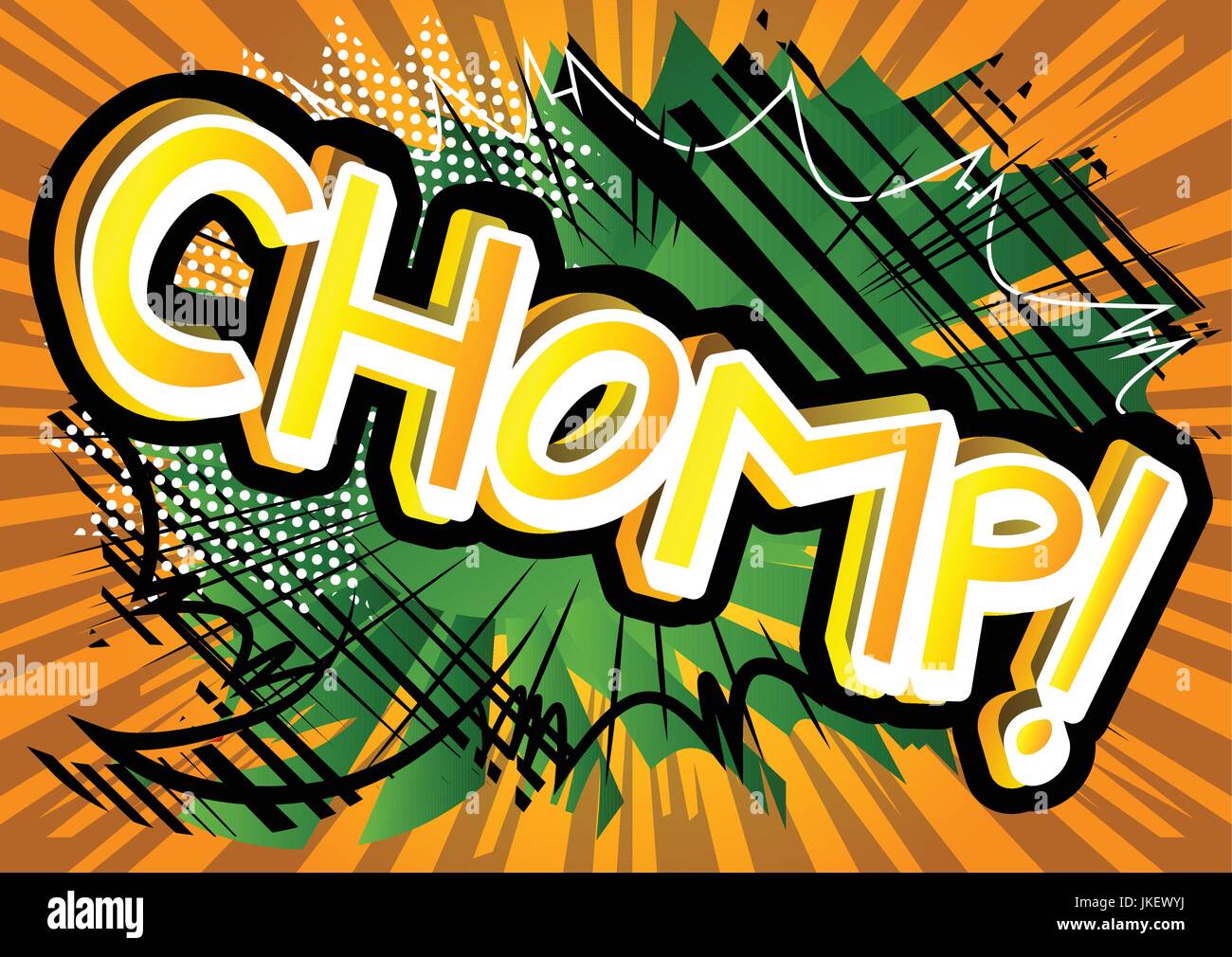 Chomp Stock Vector Images - Alamy