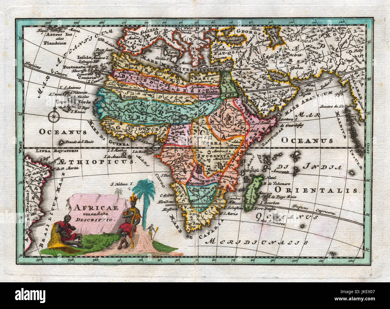 South africa land map hi-res stock photography and images - Alamy