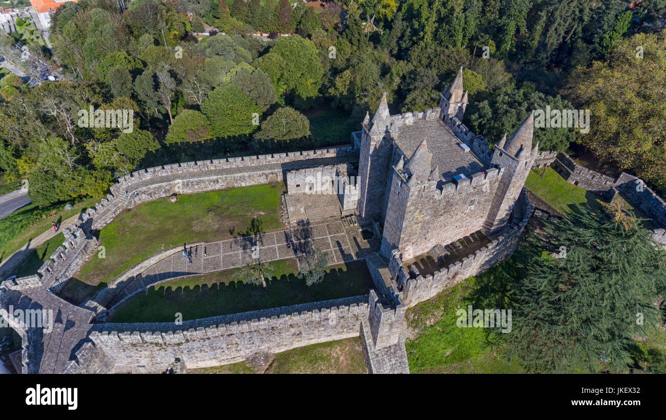 Ancient fortress in Portugal. UNESCO World Heritage Site Stock Photo ...