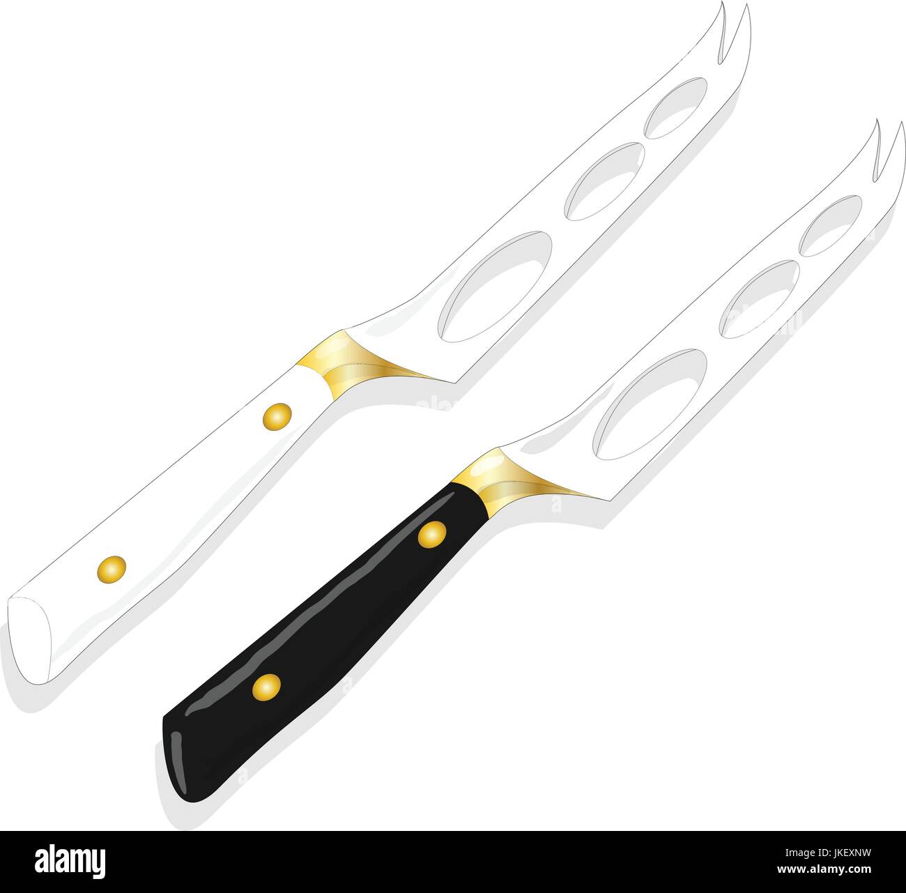 cheese knife isolated on white background Stock Vector Image & Art - Alamy