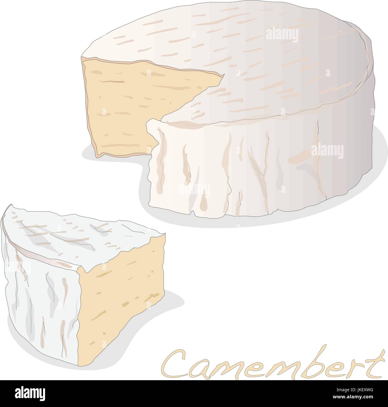 Mould cheese Stock Vector Images - Alamy