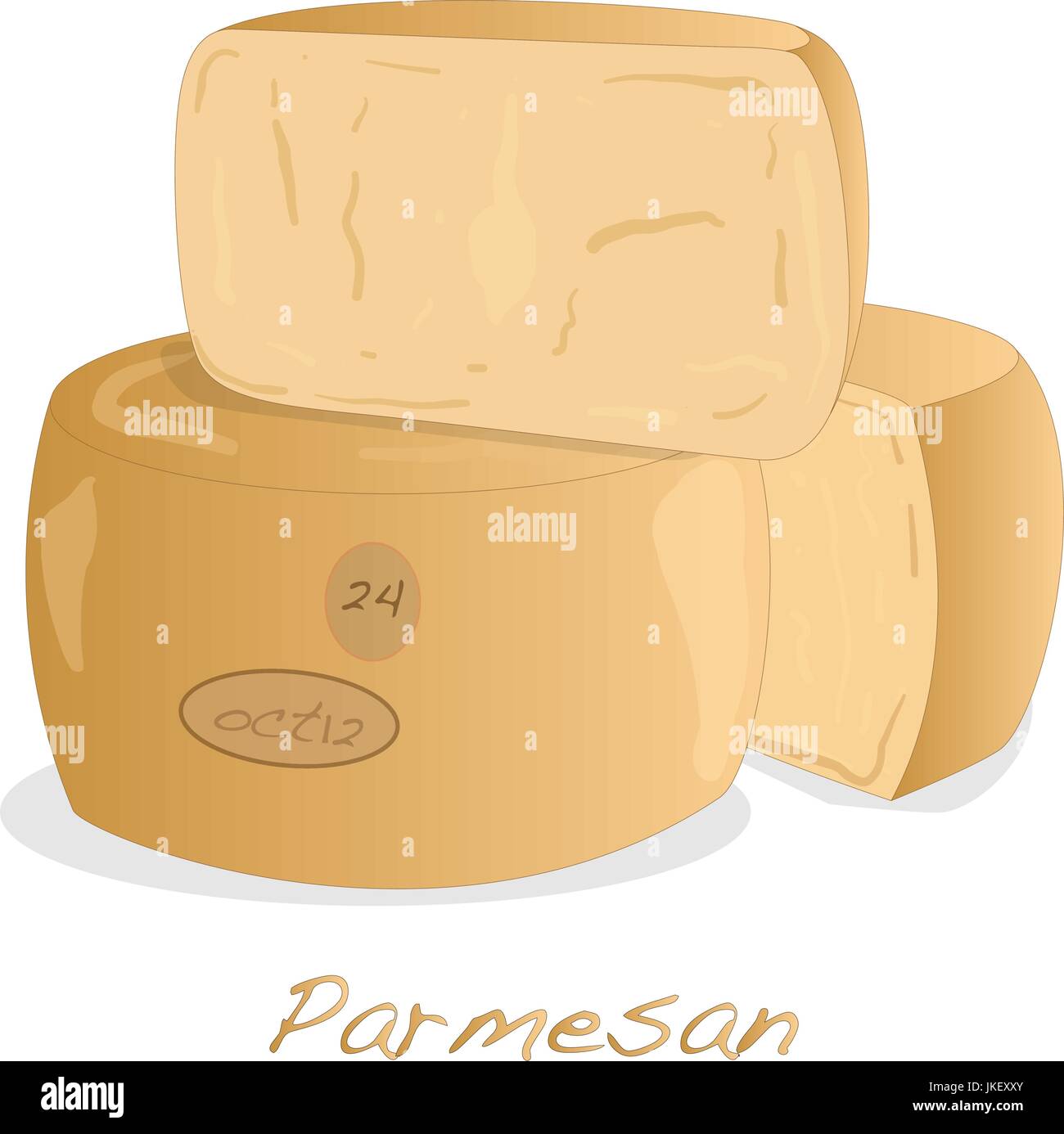 Parmigiano Stock Vector Images - Alamy